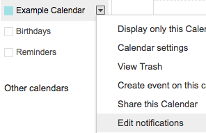 Adding default notifications to Google Calendars | support.sluh.org